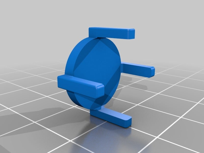 Free STL file 6mm BB quick release for flat head 1/4" or 8mm screws 🔧 ...