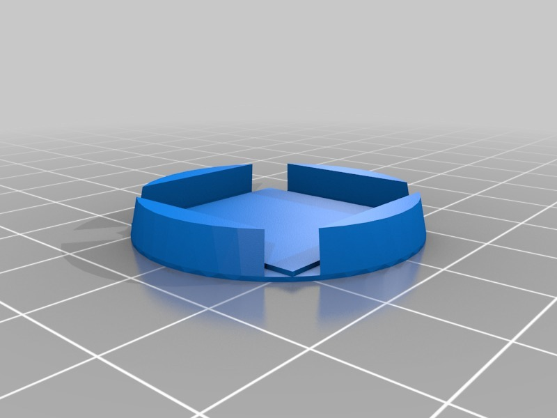 Fichier 3D gratuit Convertisseur de base carrée de 25 mm à base ronde ...