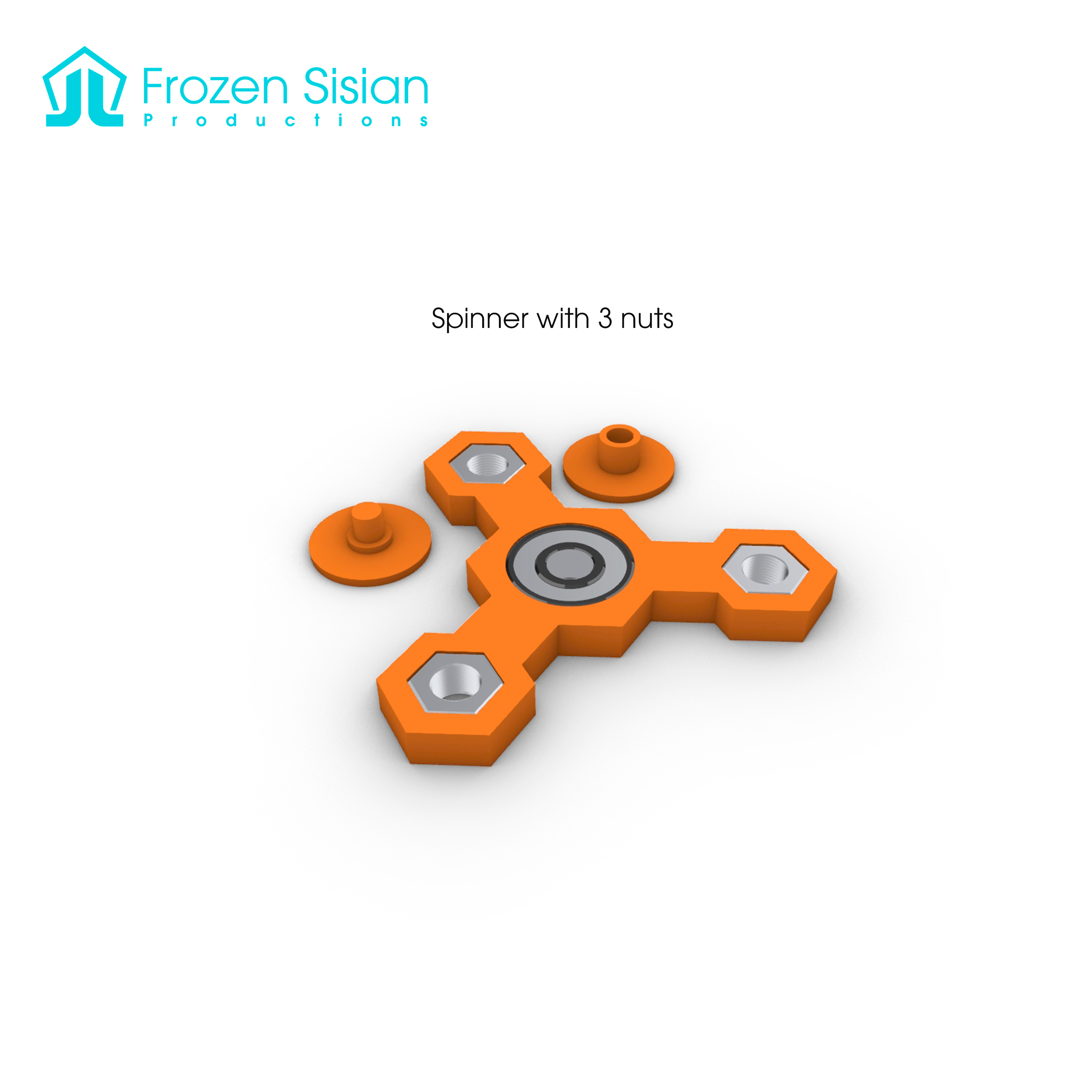 Free STL file Spinners with nuts 🔩 ・3D print design to download・Cults