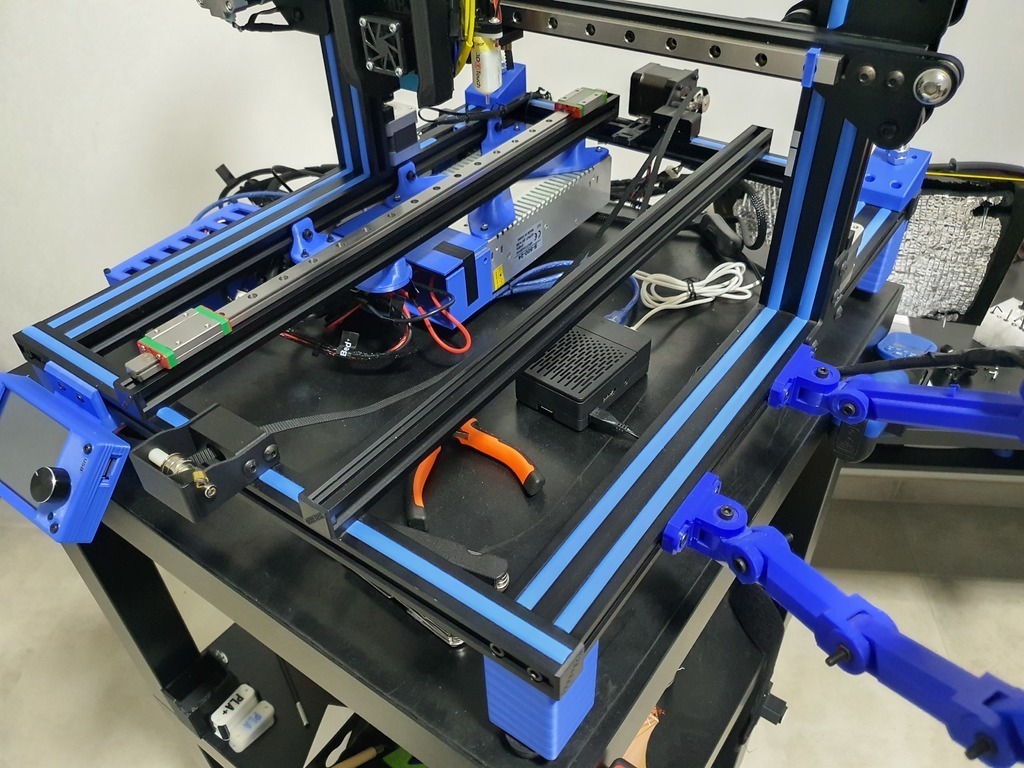 Archivo STL Geeetech A30 Y MGN12H Linear rail mod 🔧 ・Plan para ...