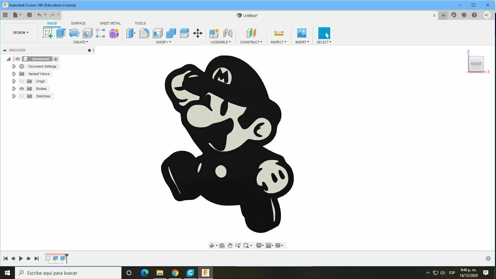 Free STL file Mario 2d 🎨 ・Template to download and 3D print・Cults