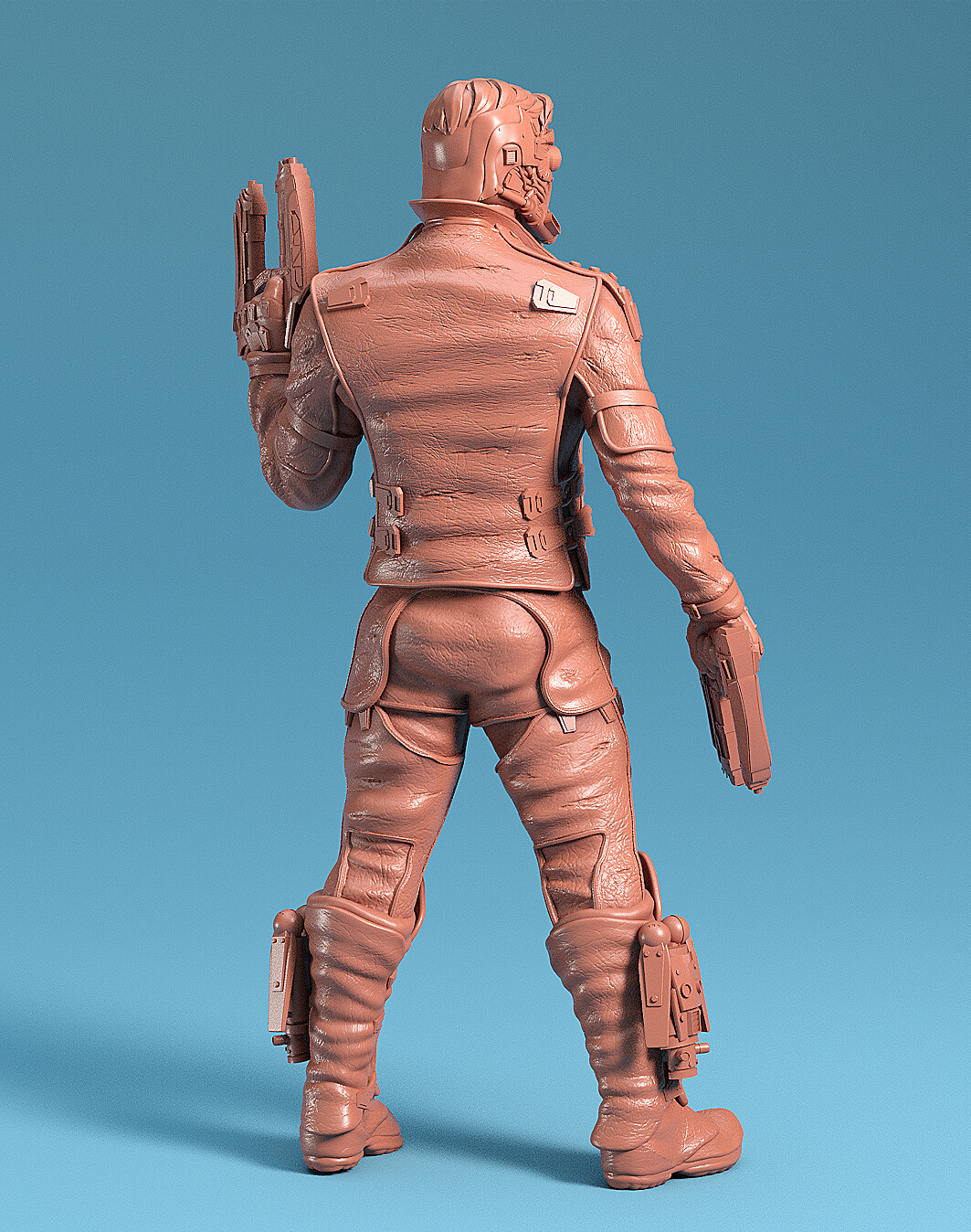 3D file Star-Lord Starlord Guardians of the Galaxy marvel 3d print 👫 ...