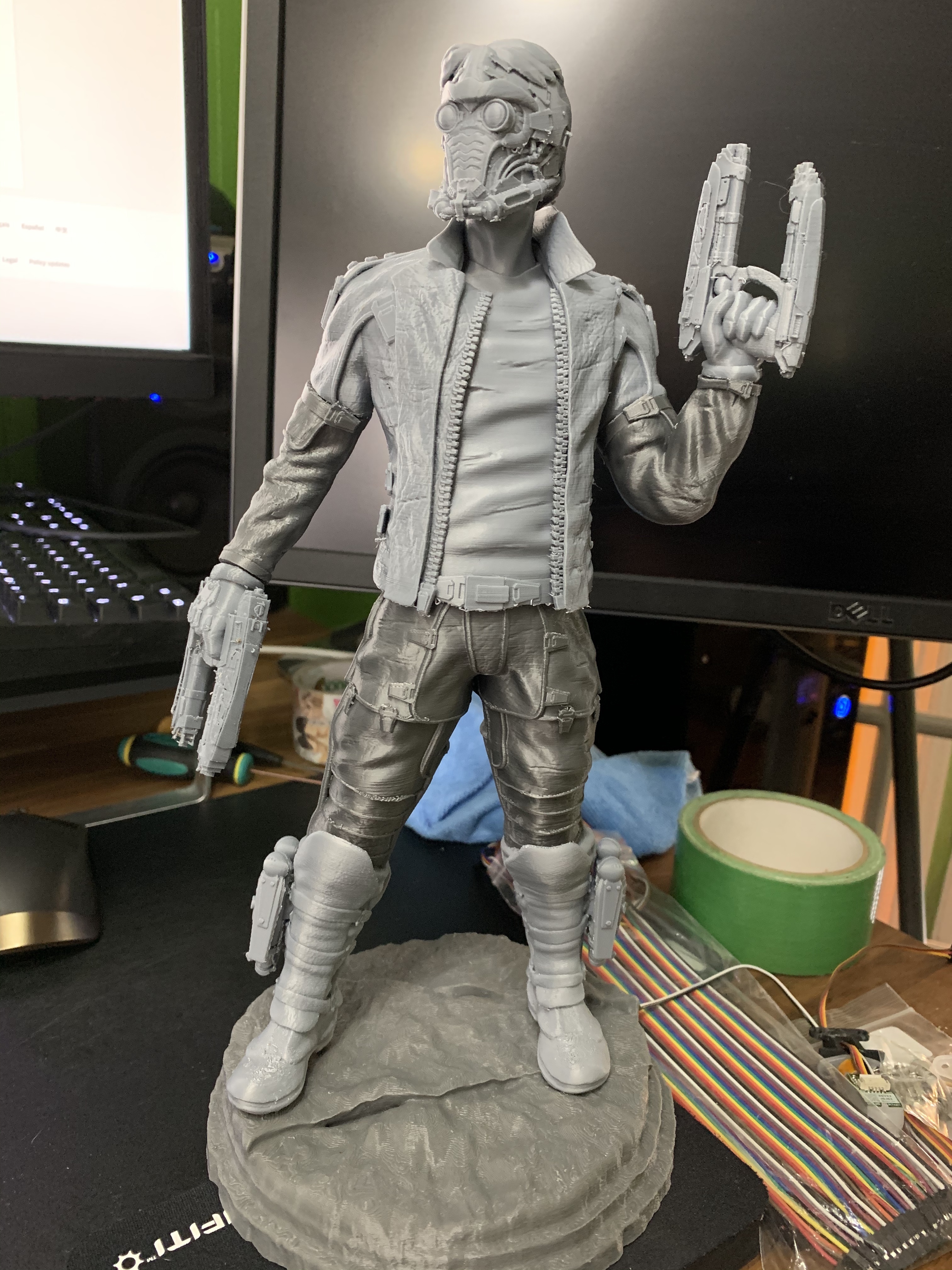 👫 Star-Lord Starlord Guardians of the Galaxy marvel 3d print・ 3D File ...