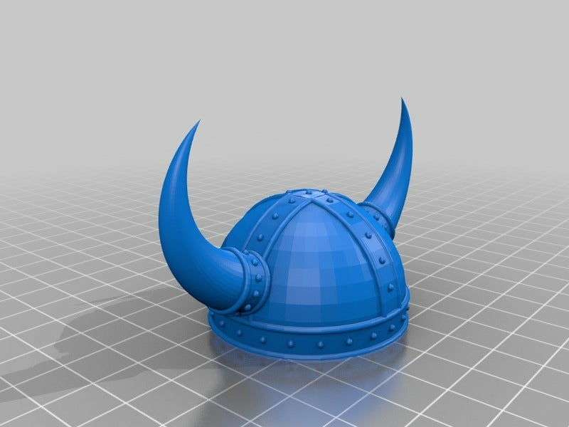 Free STL file LEGO Jumbo Minifig Viking Helmet 🪖 ・3D print design to ...
