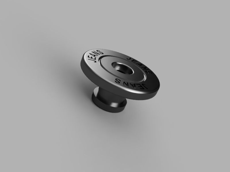 Free 3D file Jeans Button M3 screw 👖 ・3D printable model to download・Cults