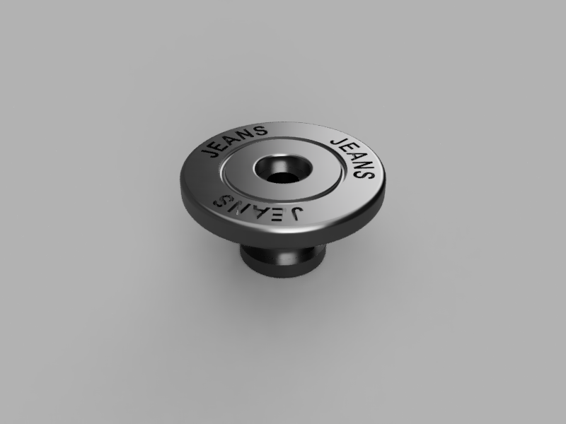 Free 3D file Jeans Button M3 screw 👖 ・3D printable model to download・Cults