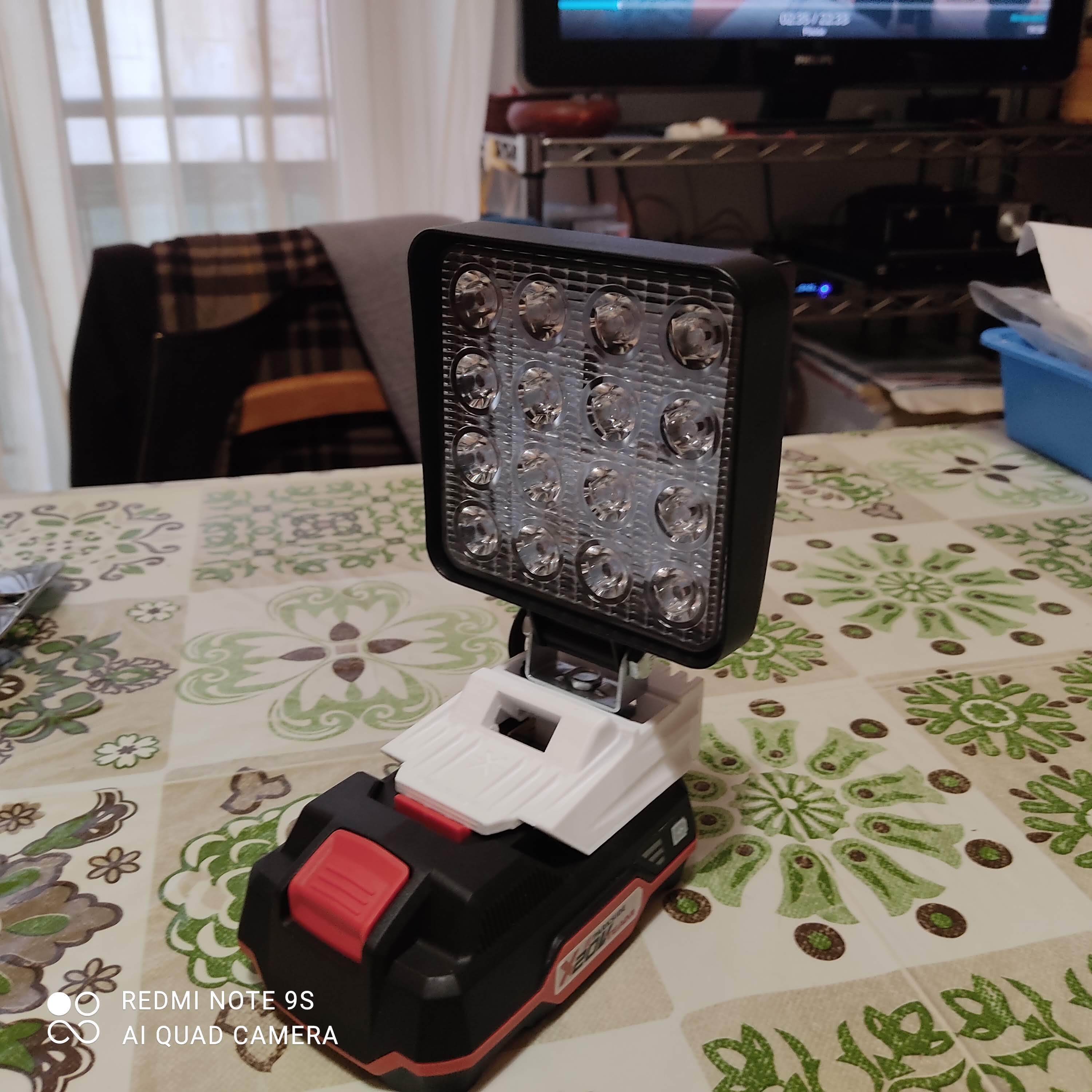 3D printing Parkside x20 team floodlight・Cults