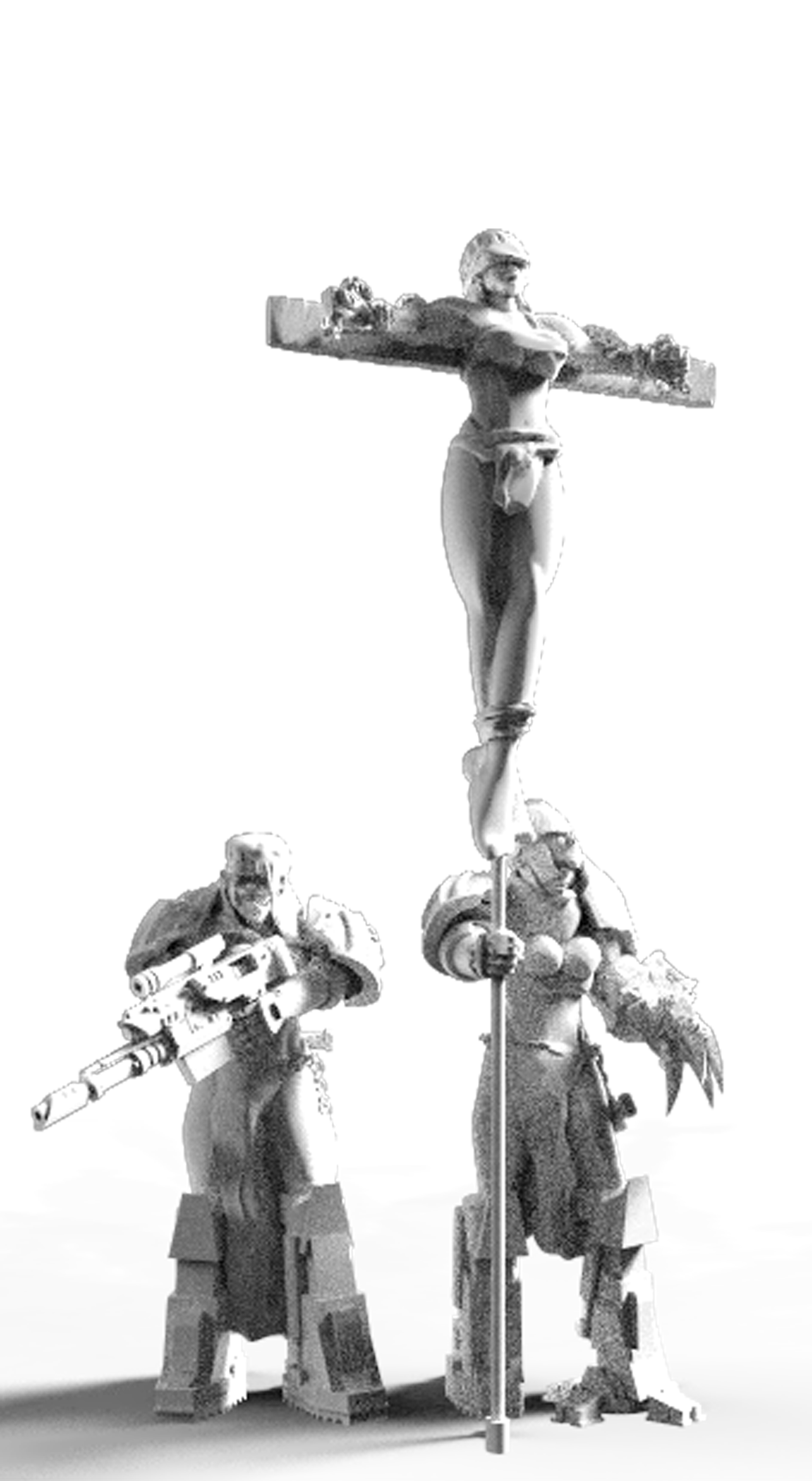 👧 Marine girl executors・ STL File for ・Cults