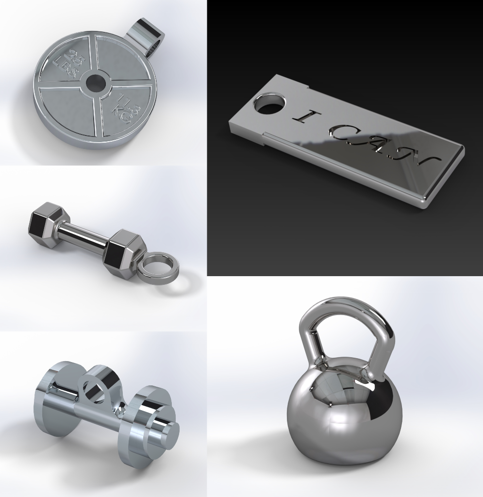 STL file GYM Kit 🗝️ ・3D printable model to download・Cults