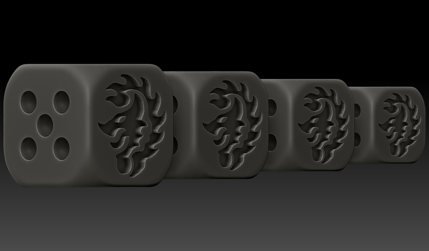 3D file Fyre Slayers Dice. 🎲 ・3D printer design to download・Cults