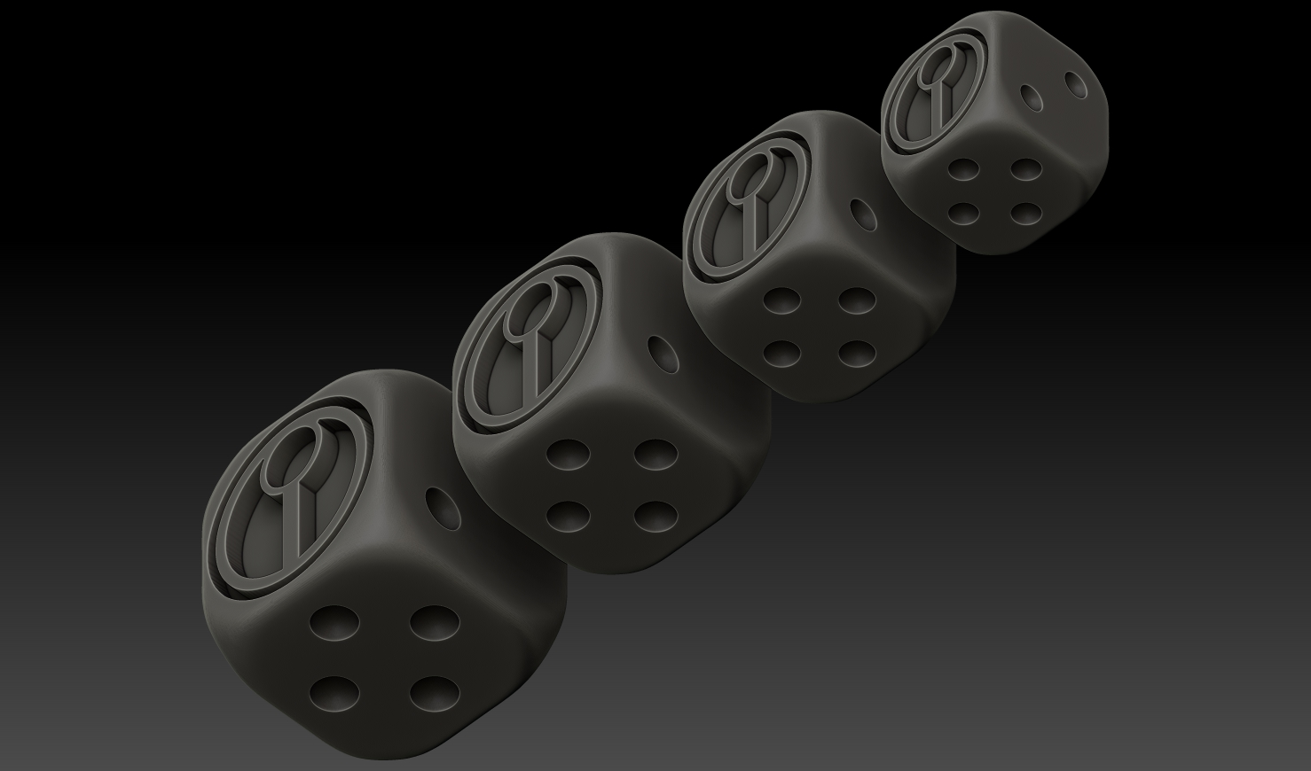 3D file TAU DICE (6) 🎲 ・3D printable model to download・Cults