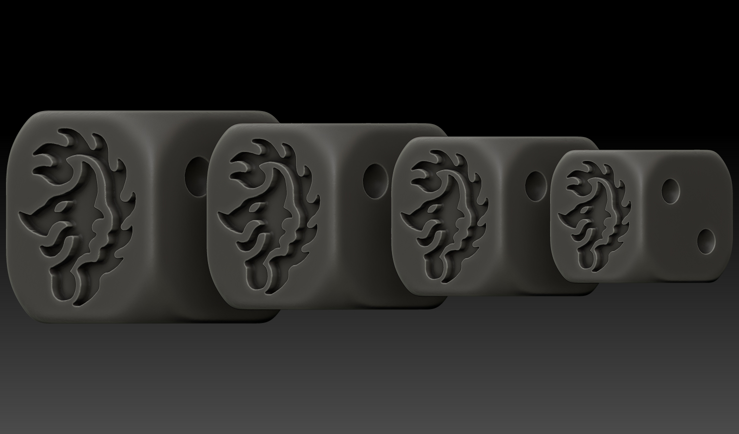 3D file Fyre Slayers Dice. 🎲 ・3D printer design to download・Cults