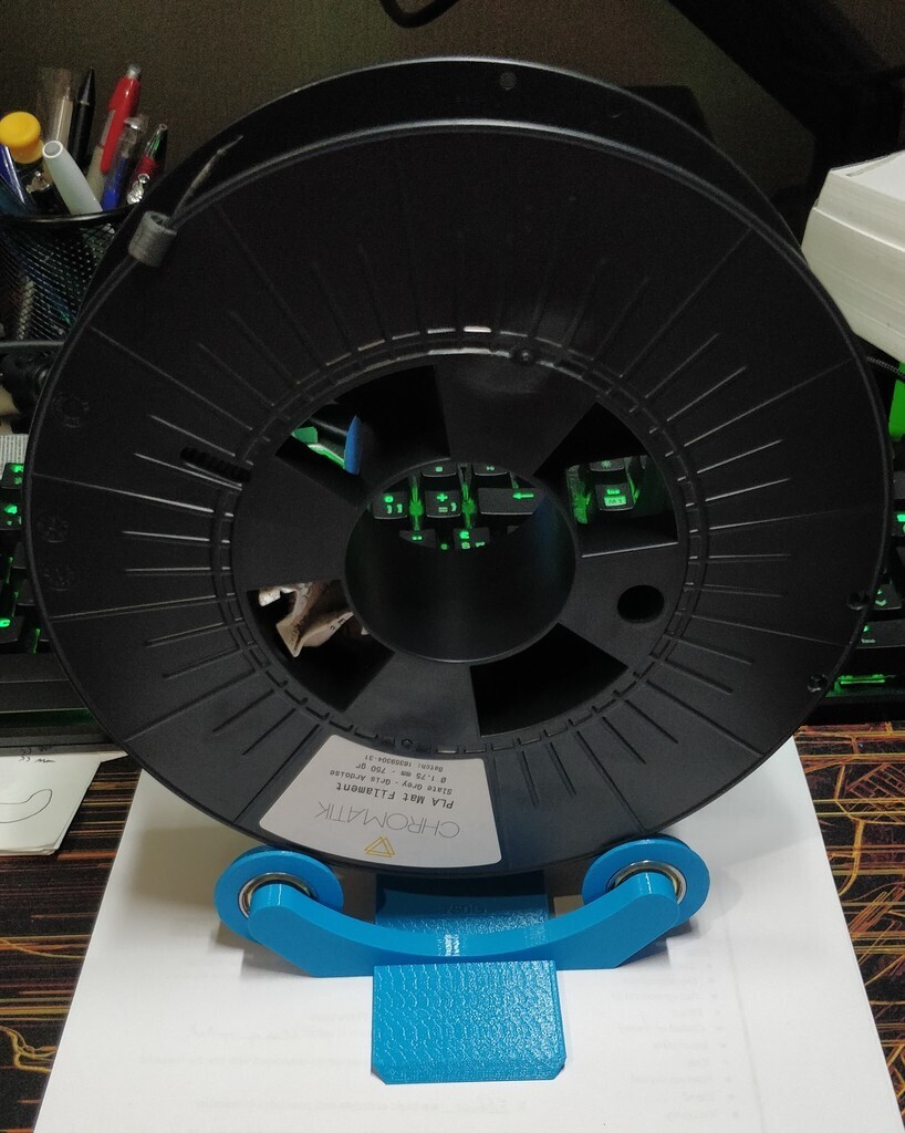 Free 3D file Support bobine vertical | Spool holder vertical 🧞‍♂️ ・3D ...