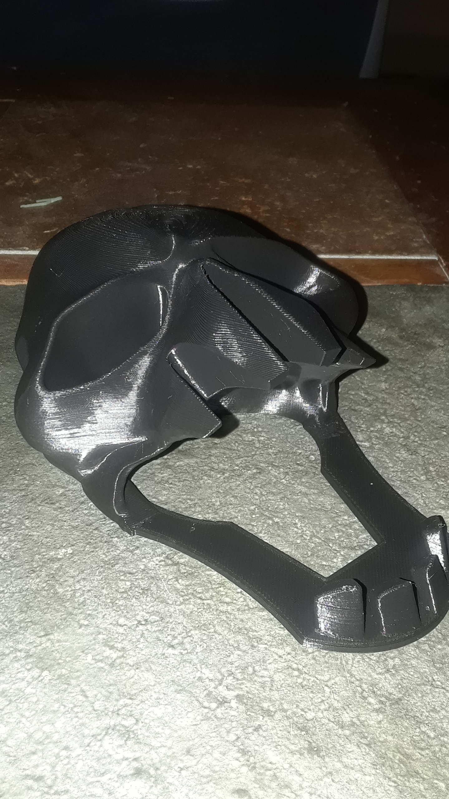 3D printable Skull phone stand・Cults