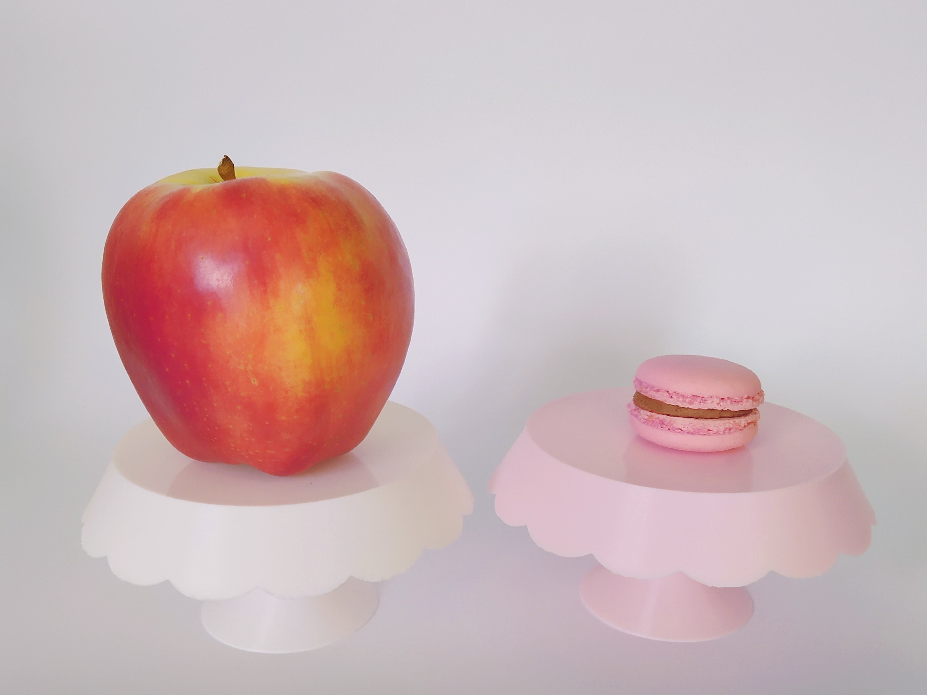 STL file Cake stand for donuts cupcakes and macaroons. 🍰 ・Design to ...