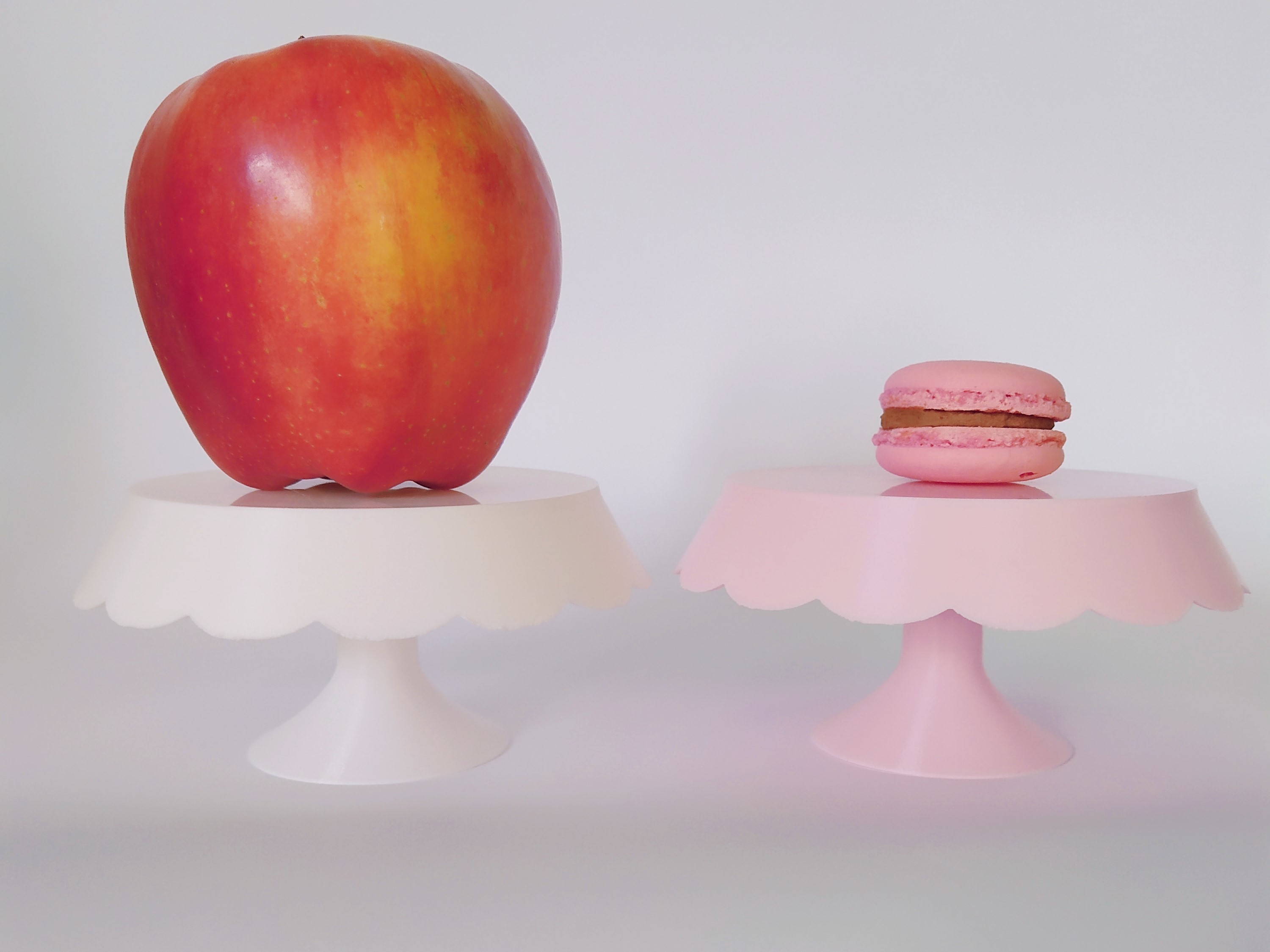 STL file Cake stand for donuts cupcakes and macaroons. 🍰 ・Design to ...