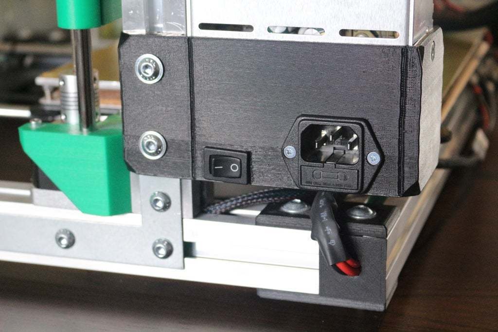 Free STL file Prusa i3 MK2S PSU Cover for 30x30 extruded aluminum ...