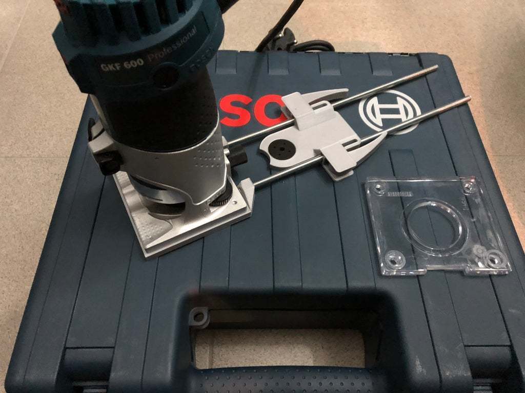 Free STL file Circle jig for router Bosch GKF600 Colt 🟣 ・3D printer ...