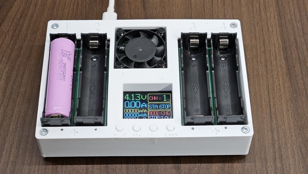 Descargar archivo 3D gratis 18650 Capacidad Tester Caso 🔌 ・Modelo para ...