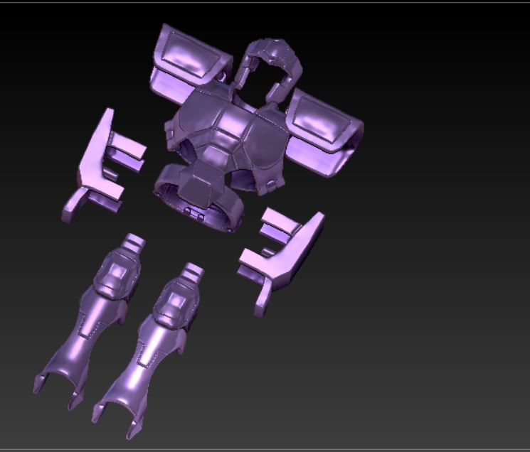OBJ file saint seiya vintage, bear geki, zodiac knight 🐻 ・3D printer ...