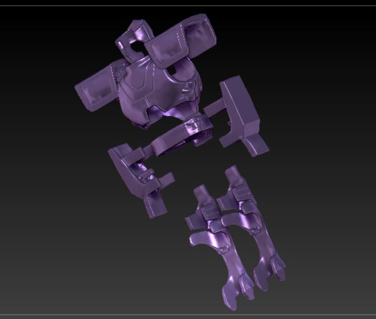 OBJ file saint seiya vintage, bear geki, zodiac knight 🐻 ・3D printer ...