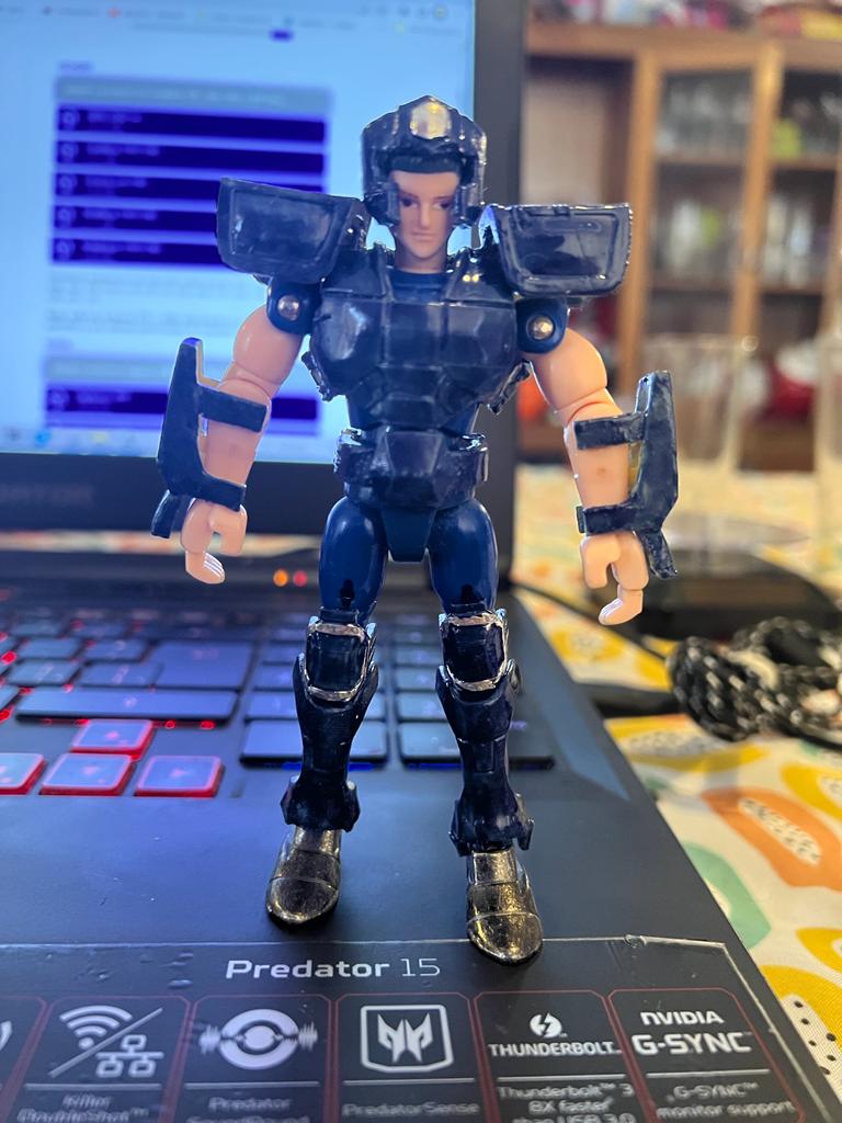 OBJ file saint seiya vintage, bear geki, zodiac knight 🐻 ・3D printer ...