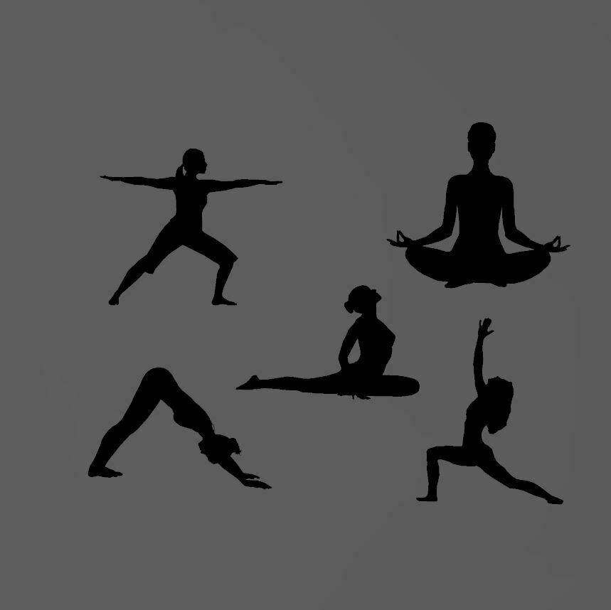 STL file Yoga - women - 2D - figure 🧘 ・3D printer design to download・Cults