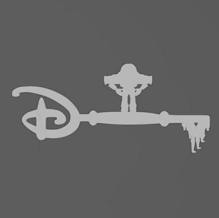 STL file Toy Story key - toy story key - key toy story - Buzz - Disney ...