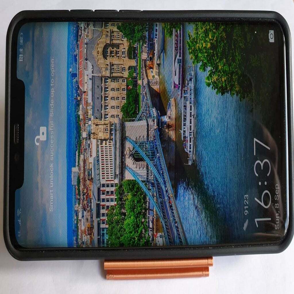 Free STL file Phone Stand (Horizontal) 📞 ・3D printer model to download ...
