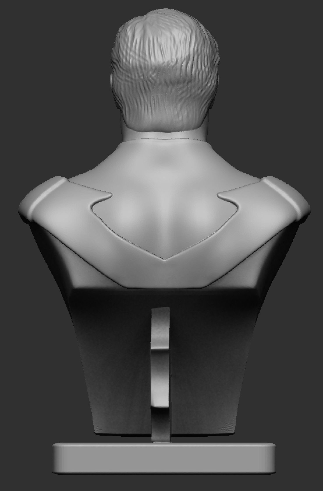 👤 Nightwing Bust・ OBJ File for ・Cults