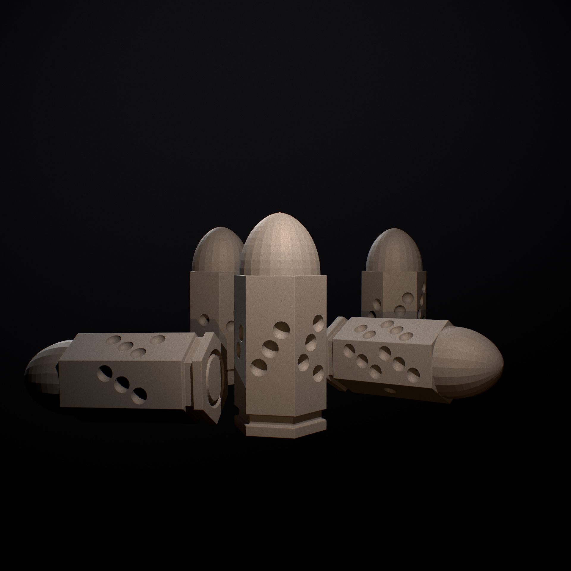 Archivo STL Bullet die 🎲 ・Modelo para descargar y imprimir en 3D・Cults