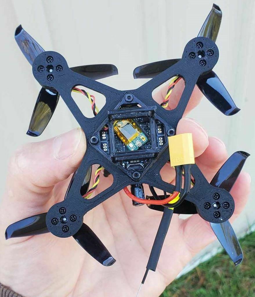 🦷 100mm Whoop / Toothpick FPV Drone Frame・Free 3D File for ・Cults