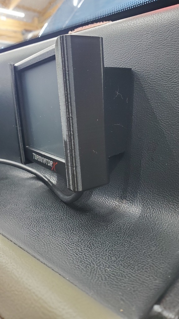 🐎 Holley Terminator X 3.5" Screen Mount for Foxbody Mustang・Free 3D ...