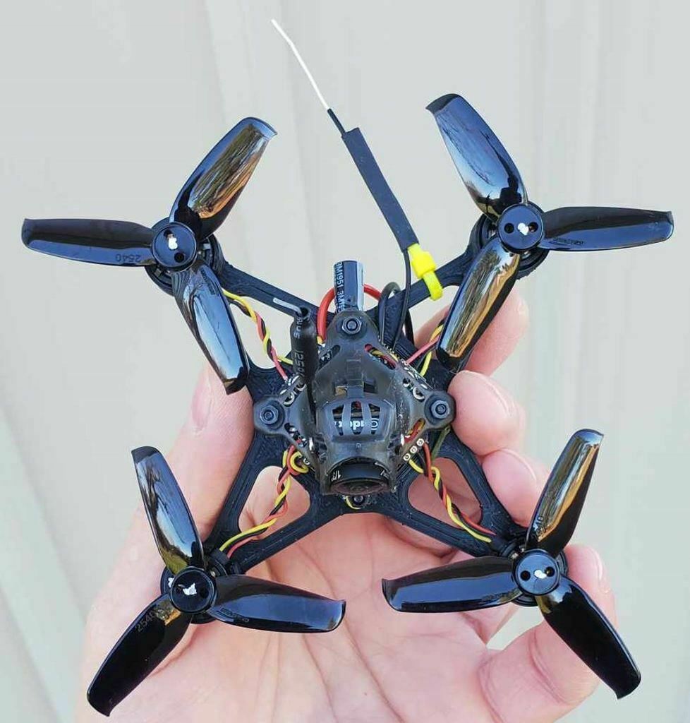 🦷 100mm Whoop / Toothpick FPV Drone Frame・Free 3D File for ・Cults