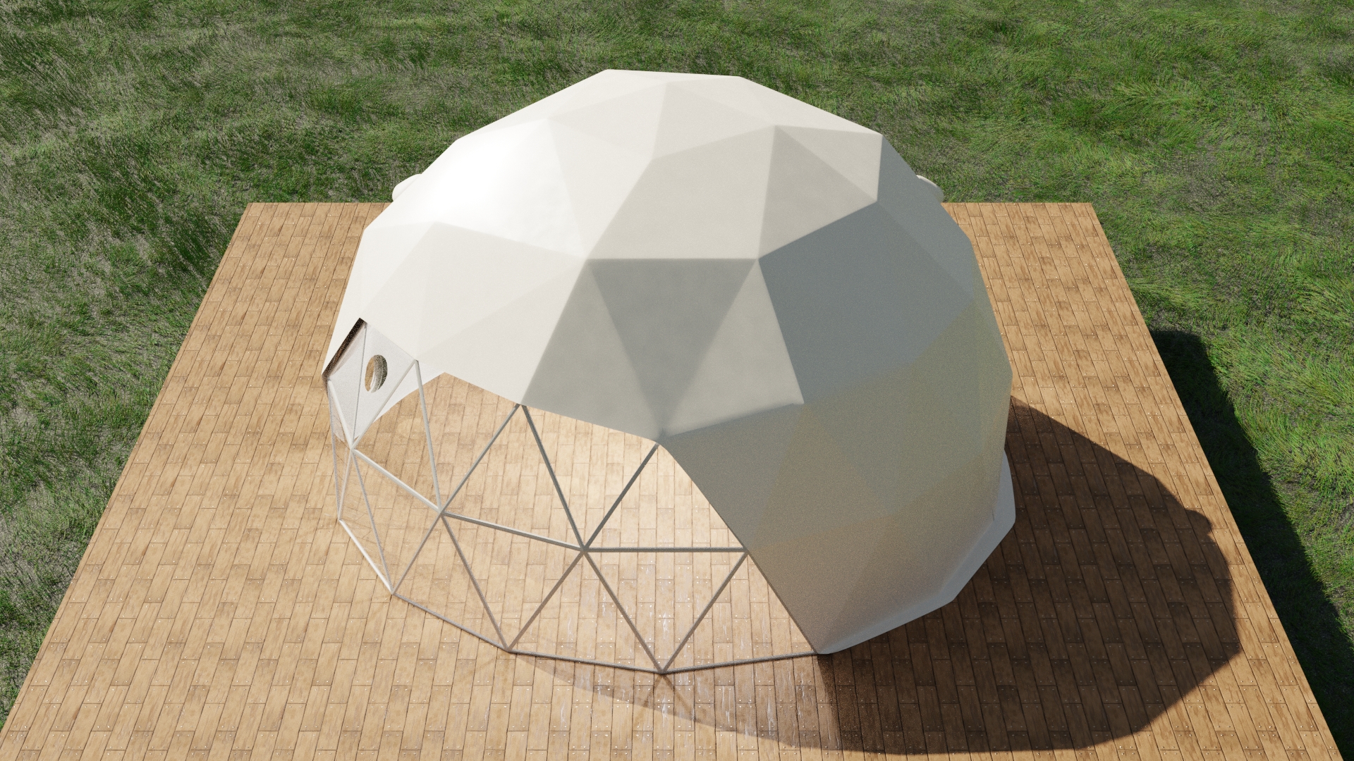 Archivo STL Geodesic dome 🏗️ (OBJ)・Diseño de impresora 3D para ...