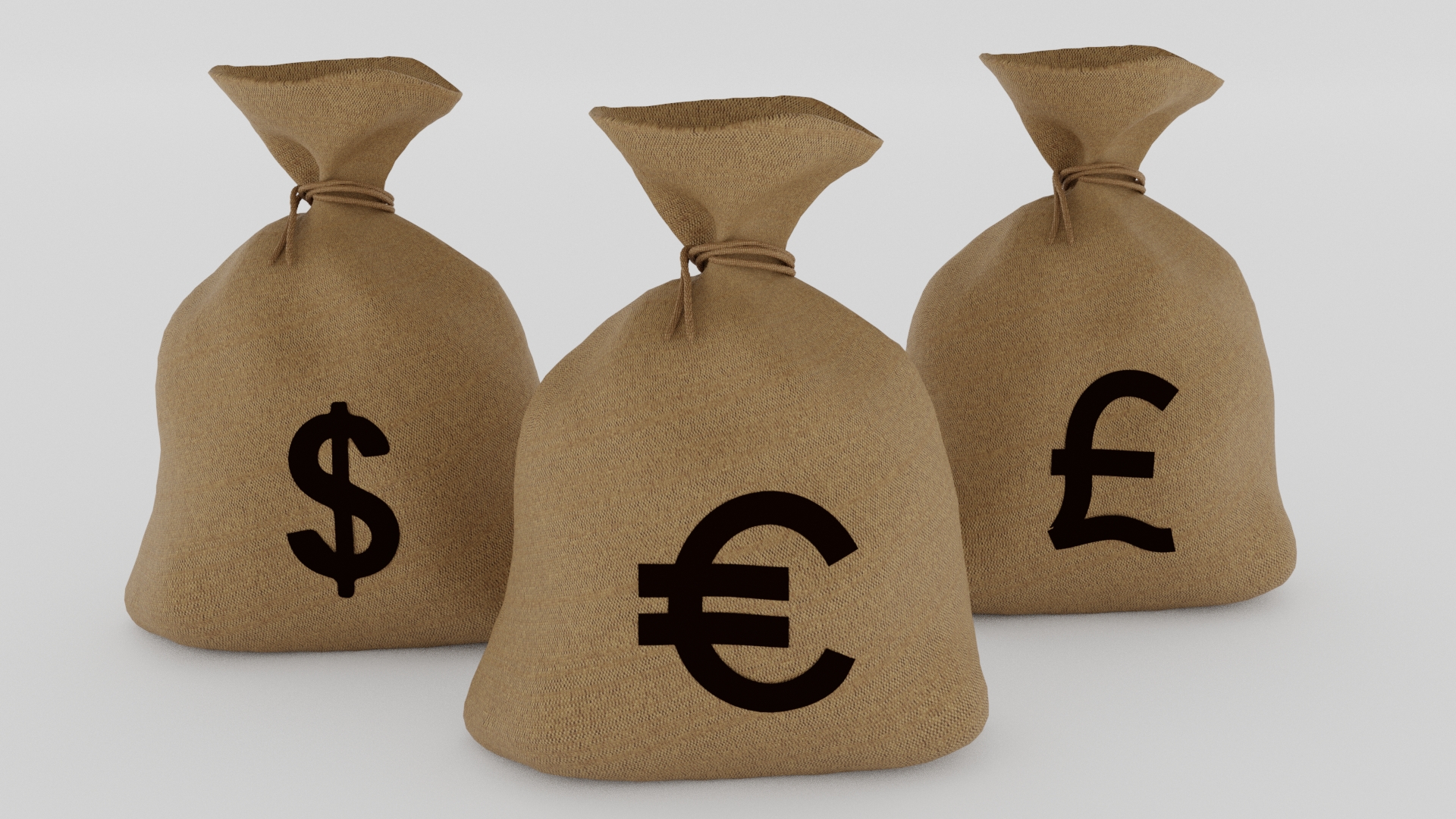 💰 Money Bag・ OBJ File for ・Cults