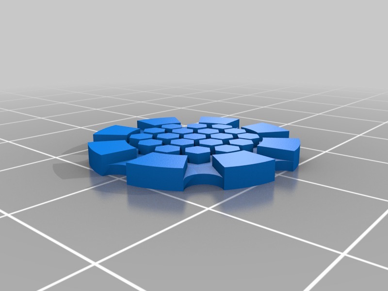 🚀 1 sided X-wing shield token・Free 3D File for ・Cults