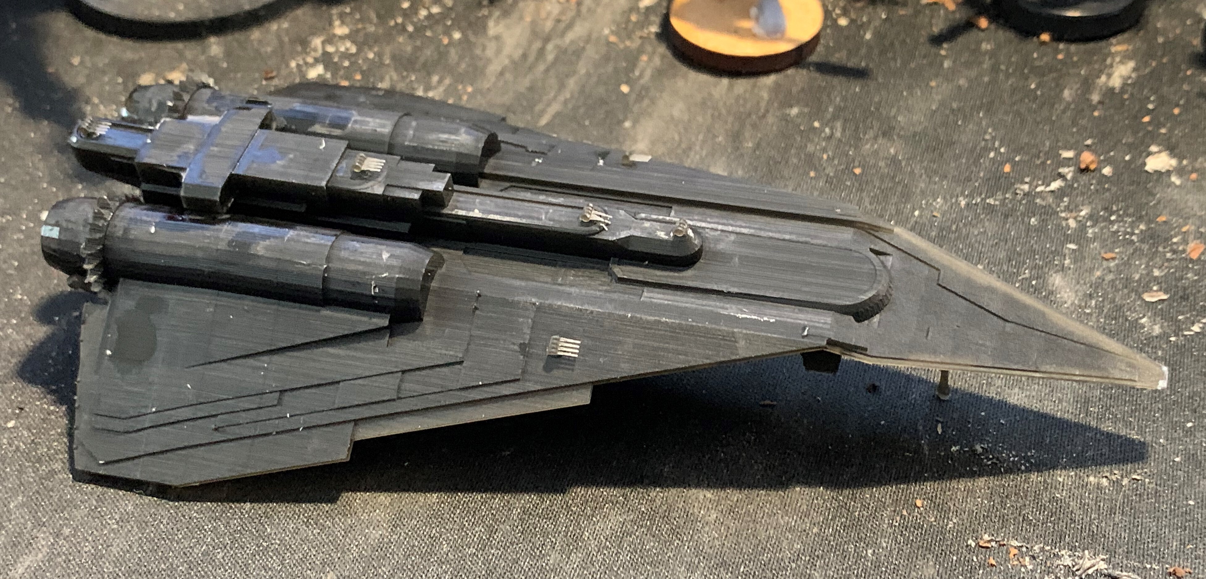 3D printed Light Cruiser 7661・Cults