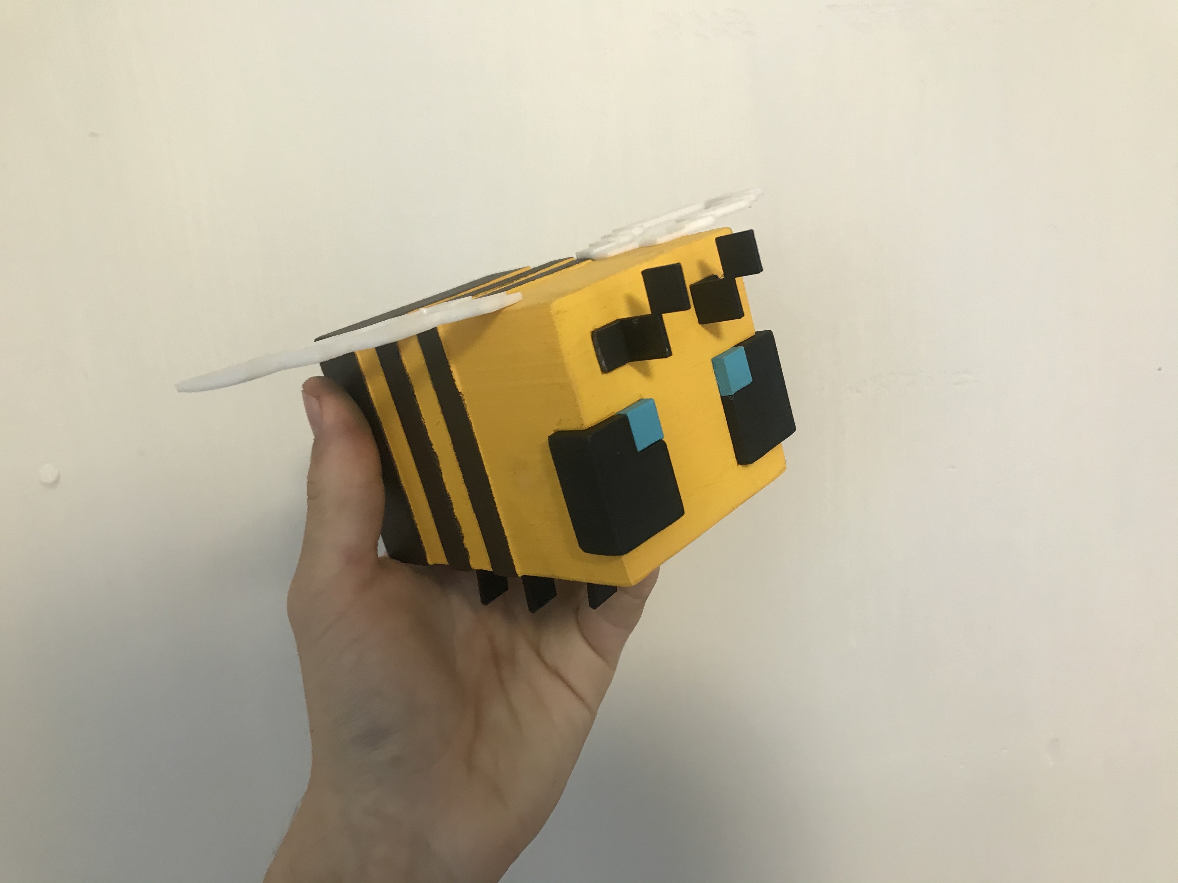 Archivo STL Abeja Minecraft / Minecraft Bee 🐝 ・Modelo para descargar e ...
