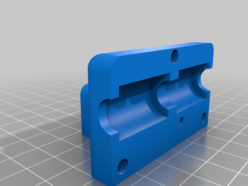 Fichier STL gratuit Piper 2 tiges de 8MM avec MOD de changement d'outil ...