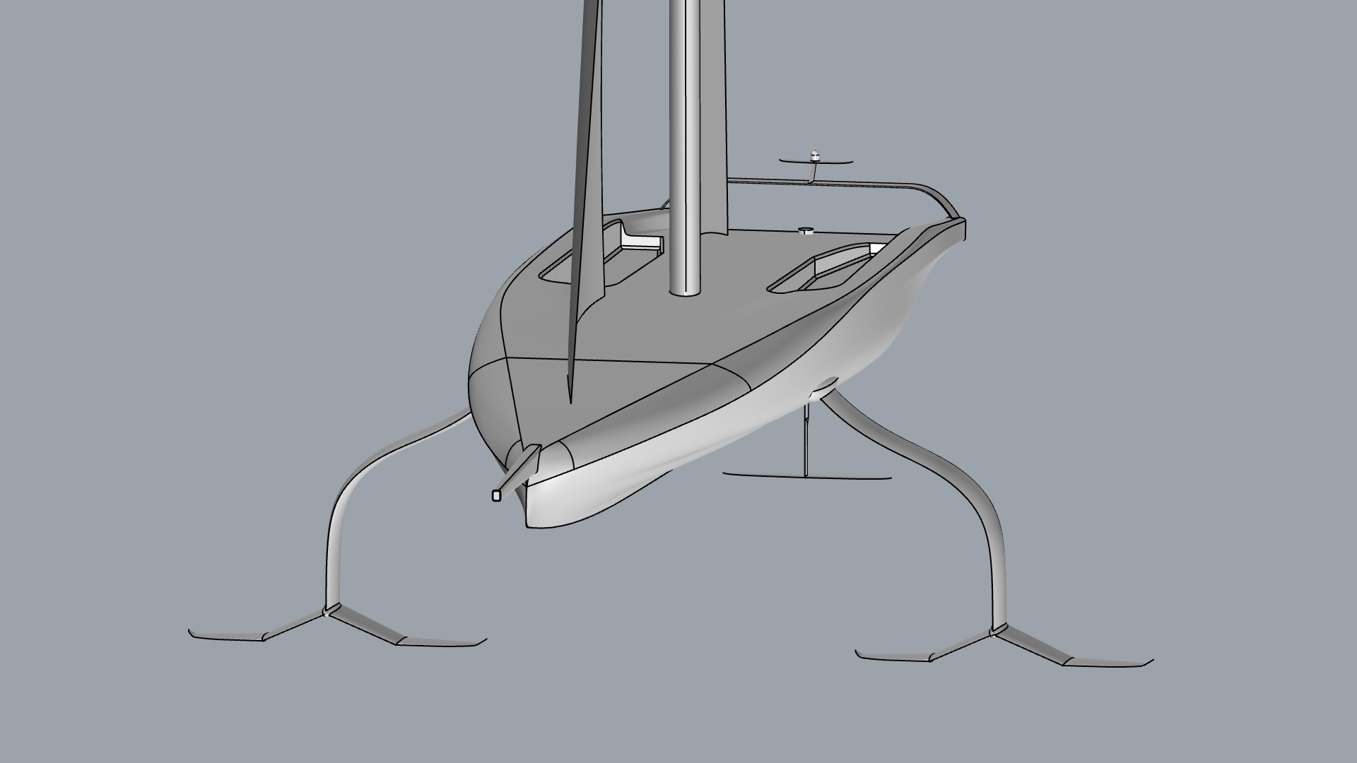 🏎️ AC 75 america's cup・ STL File for ・Cults