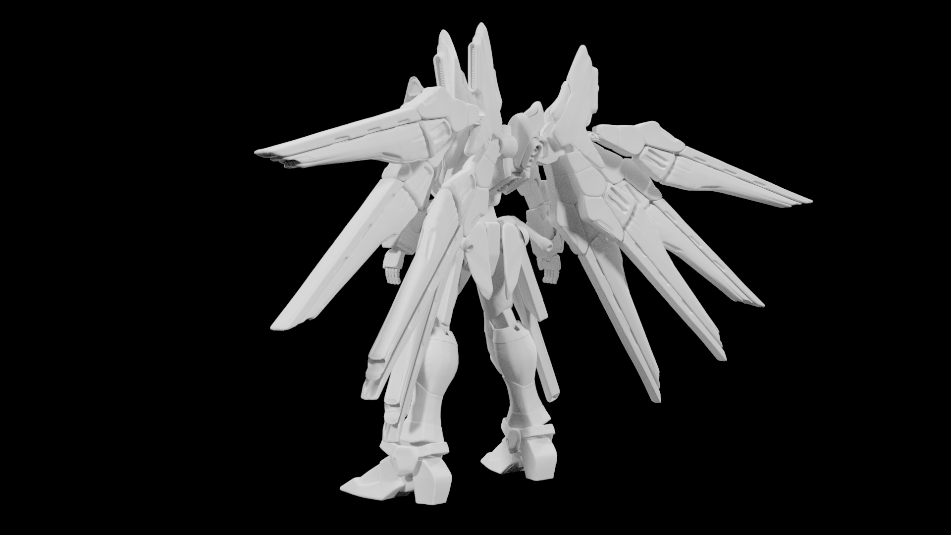 🤖 Strike freedom gundam・ STL File for ・Cults