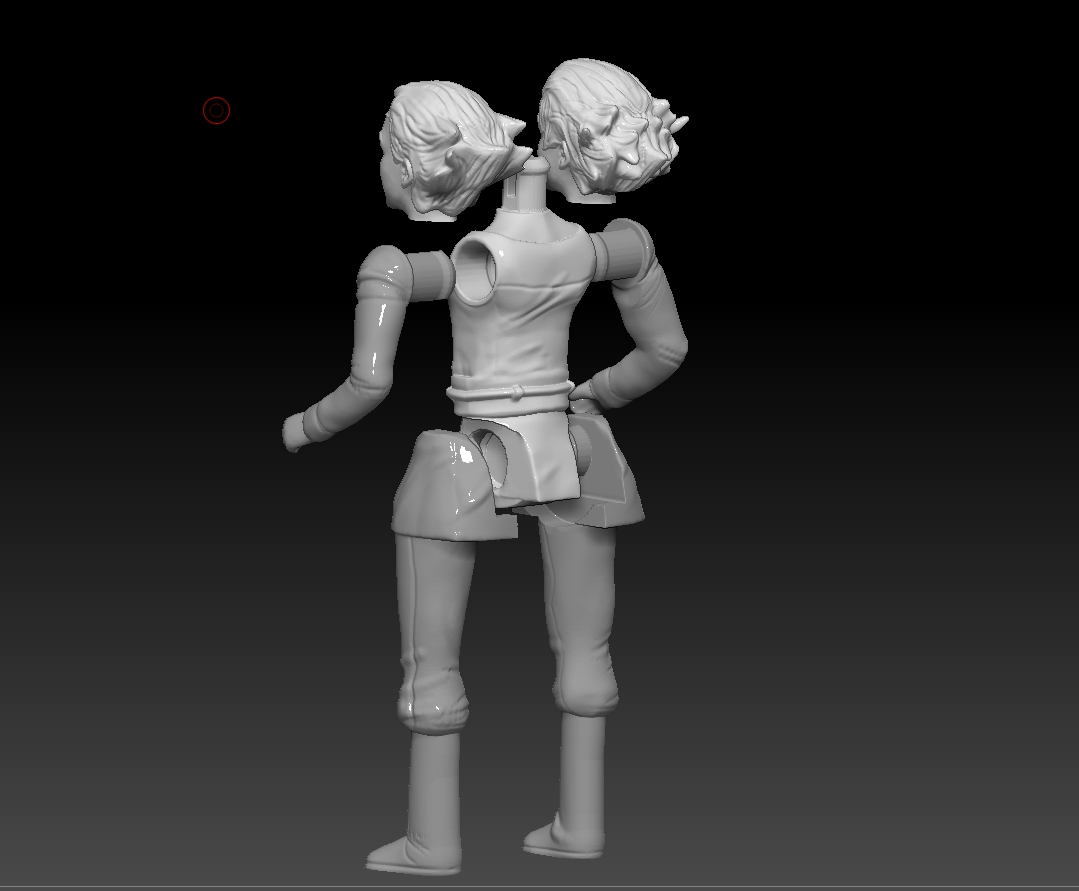 Fichier 3D STAR WARS .STL The Bad batch OBJ. Omega 3d KENNER STYLE ...