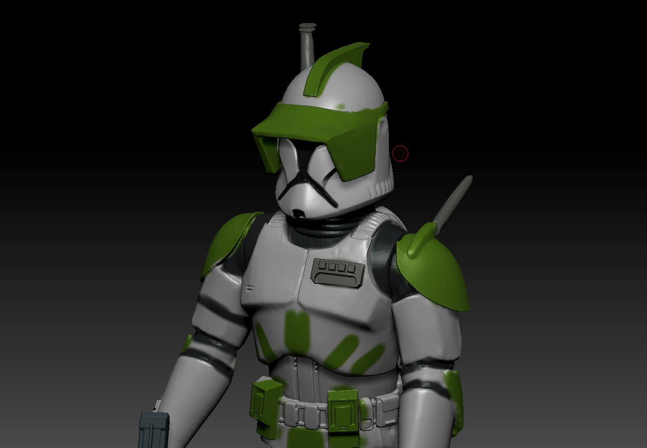 ⭐ STAR WARS .STL The Clone Wars OBJ. Commander Cody 3d KENNER STYLE ...