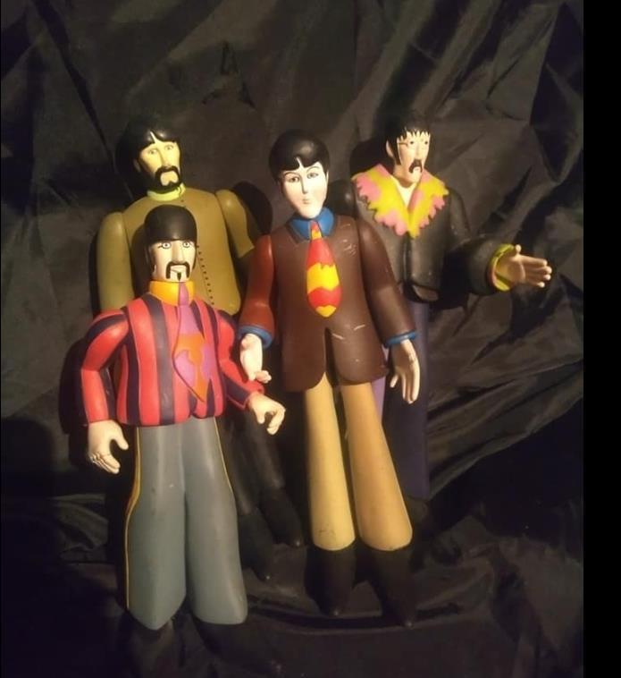 🪨 The Beatles The Yellow submarine action Figures・ 3D File for ・Cults