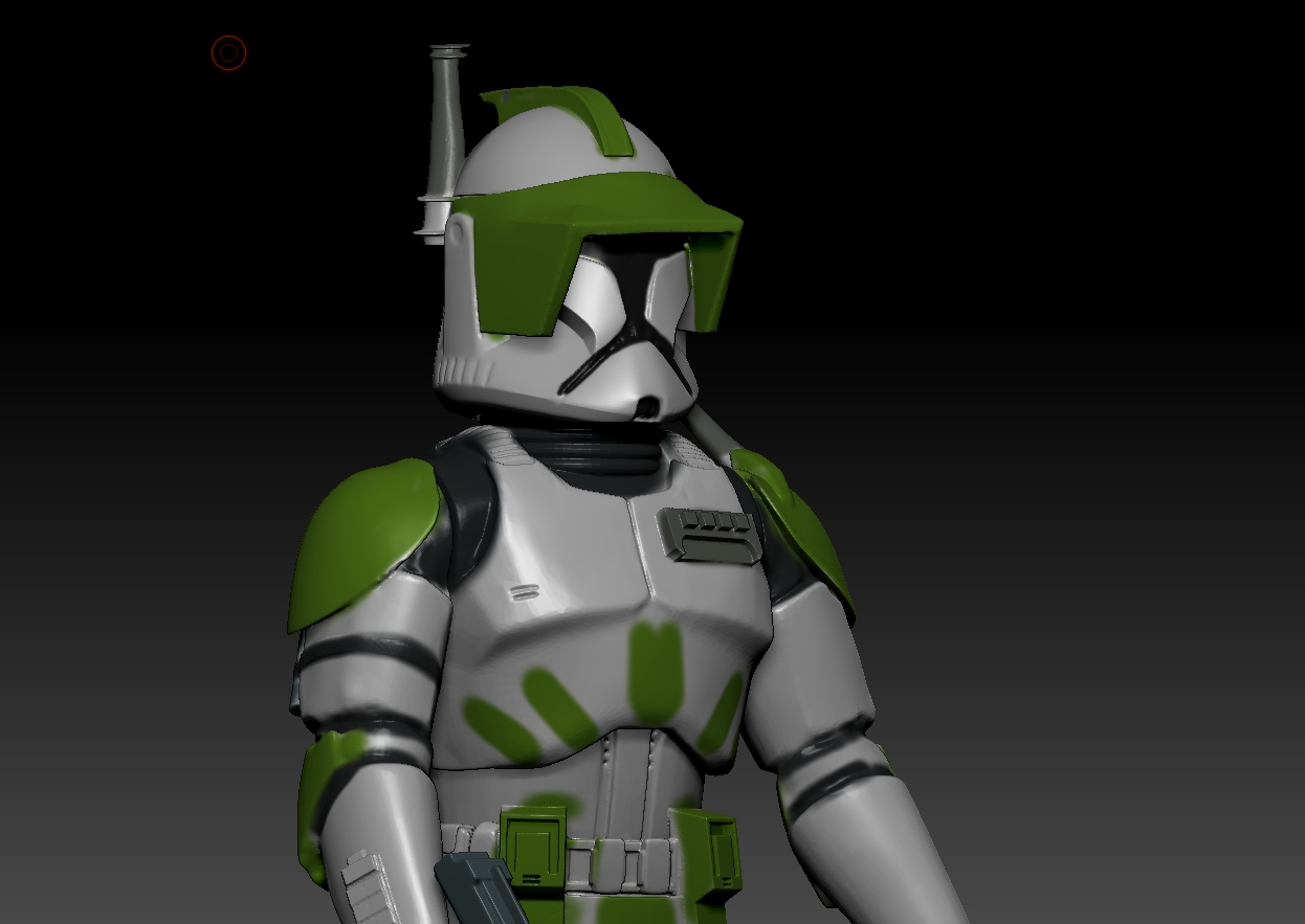 ⭐ STAR WARS .STL The Clone Wars OBJ. Commander Cody 3d KENNER STYLE ...