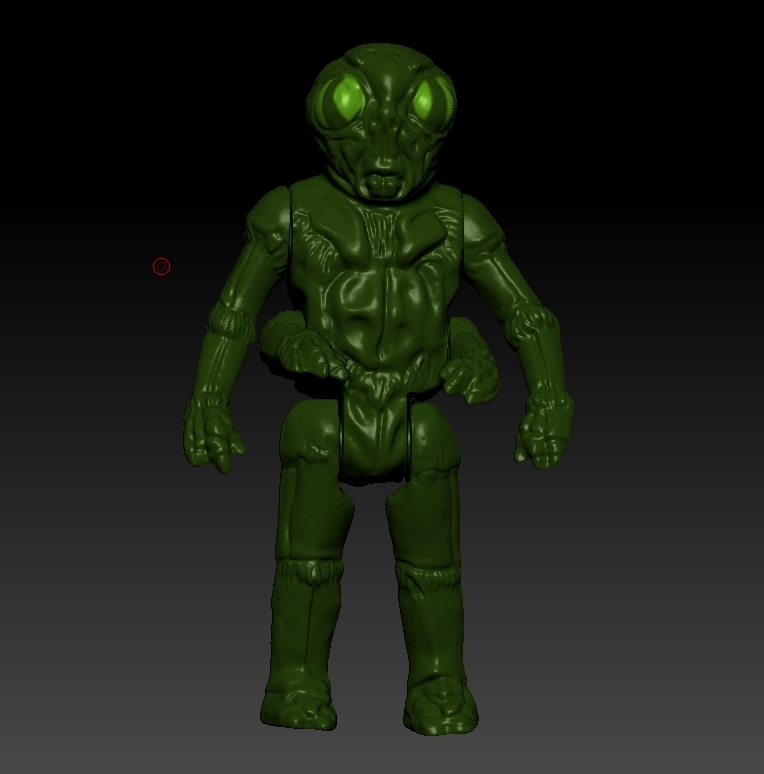 🖨️ Vintage Battlestar Galactica Ovion Action figure for 3D printer .stl ...