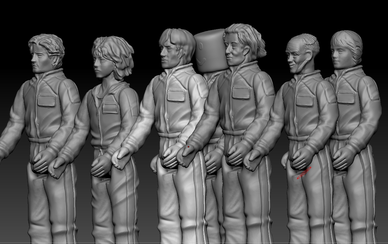 🦑 SQUID GAME .STL PLAYERS ACTION FIGURE .3D VINTAGE STYLE・ 3D File for ...