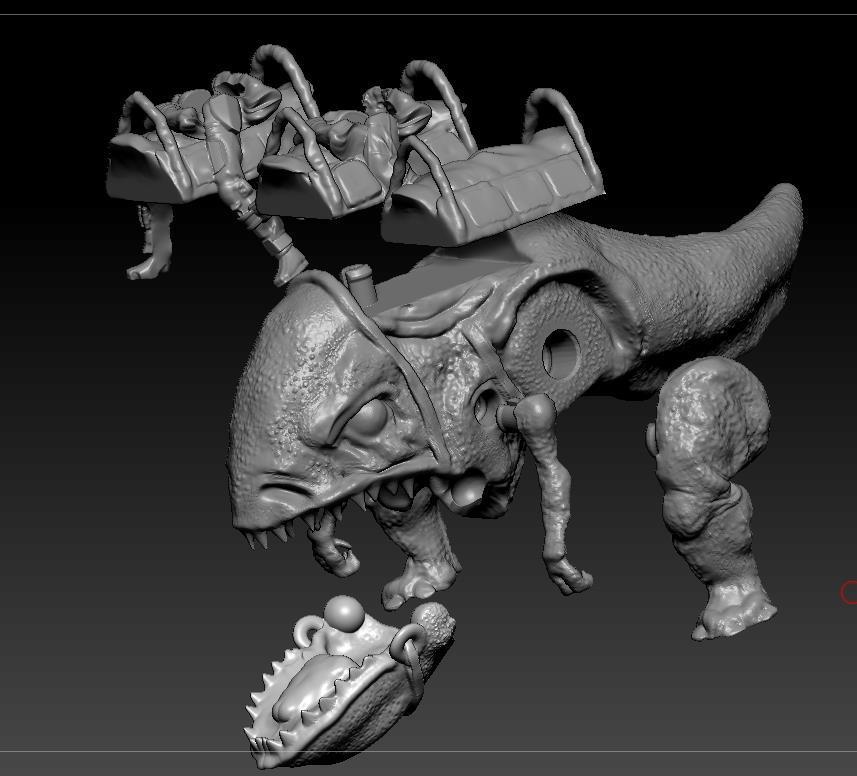 3D file STAR WARS .STL THE MANDALORIAN BLURG OBJ. KENNER STYLE ACTION ...