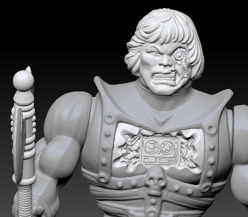 3D file Fake-Man Action Figure MOTU Style 🗡️ ・3D print design to ...